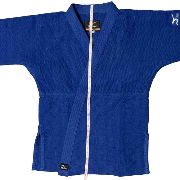 Mizuno | Other | Mizuno Shiai Judo Gi Blue Sz 2 Double Weave 0 Cotton Kimono Uniform Brand New ...